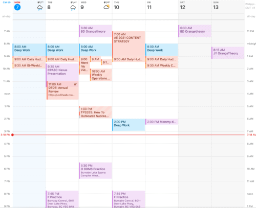 Why You Need to Color-Code Your Calendar