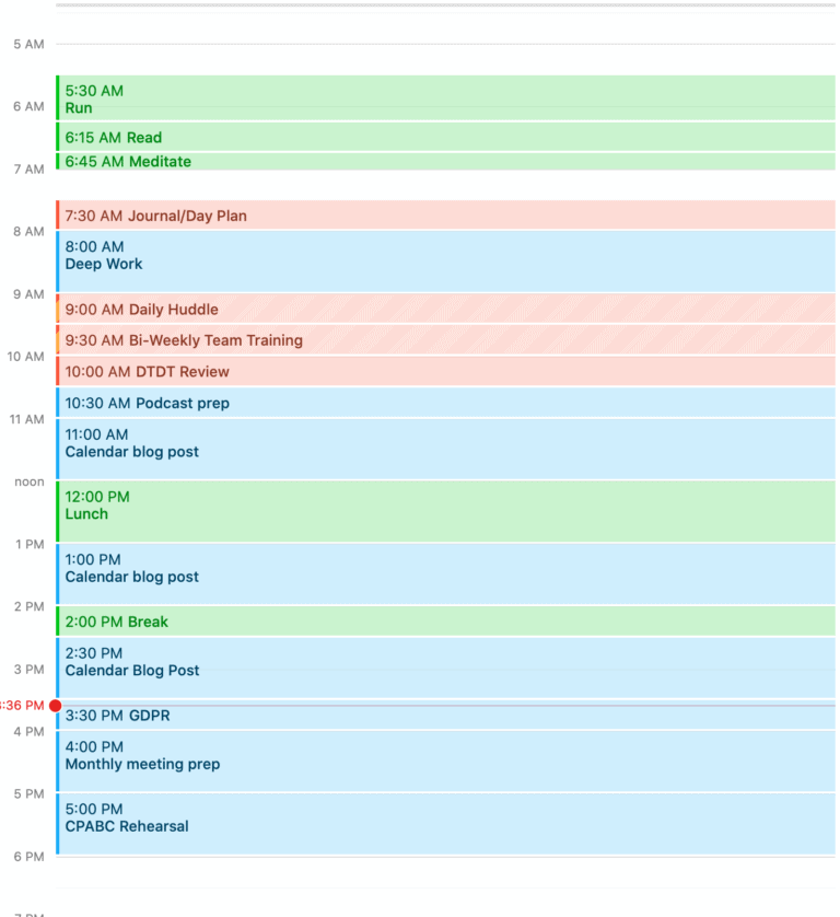 Why You Need to Color-Code Your Calendar